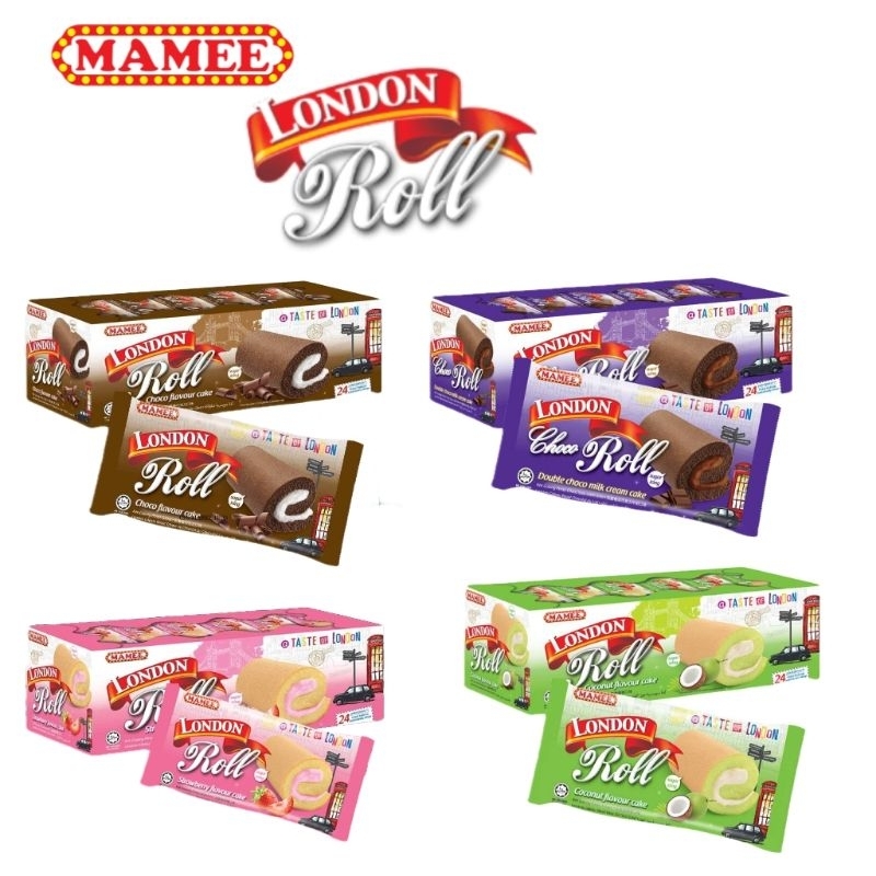 [TKM] Mamee London Roll Cake (20Pcs x 16g) | Shopee Malaysia