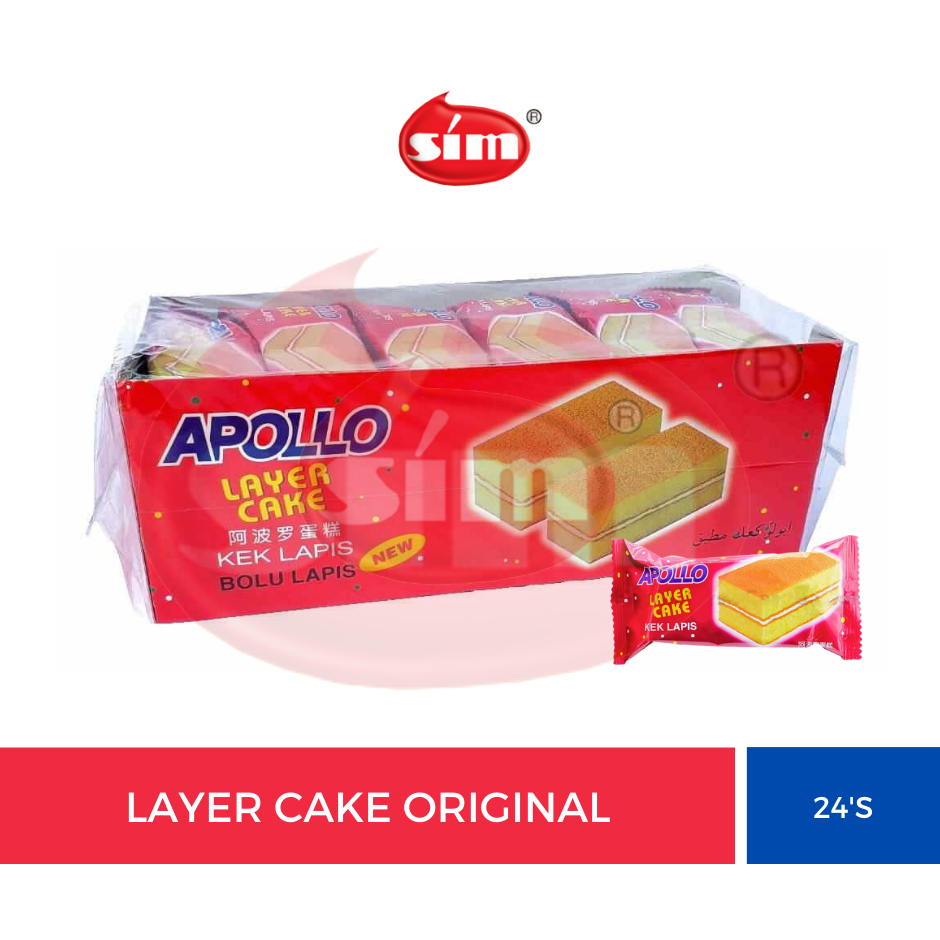 APOLLO LAYER CAKE (24'S) | Shopee Malaysia