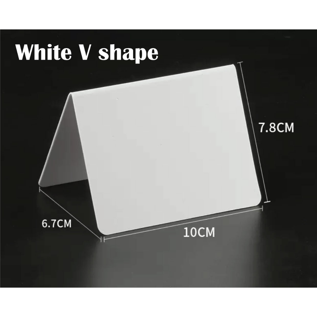 Retail Mini Price Label Holder Merchandise Acrylic Sign Holder Price ...