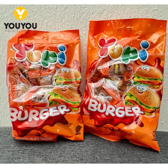 Yupi Mini Burger Gummy Sweet 90/84g (Youyou Palace Trading) (100% ...