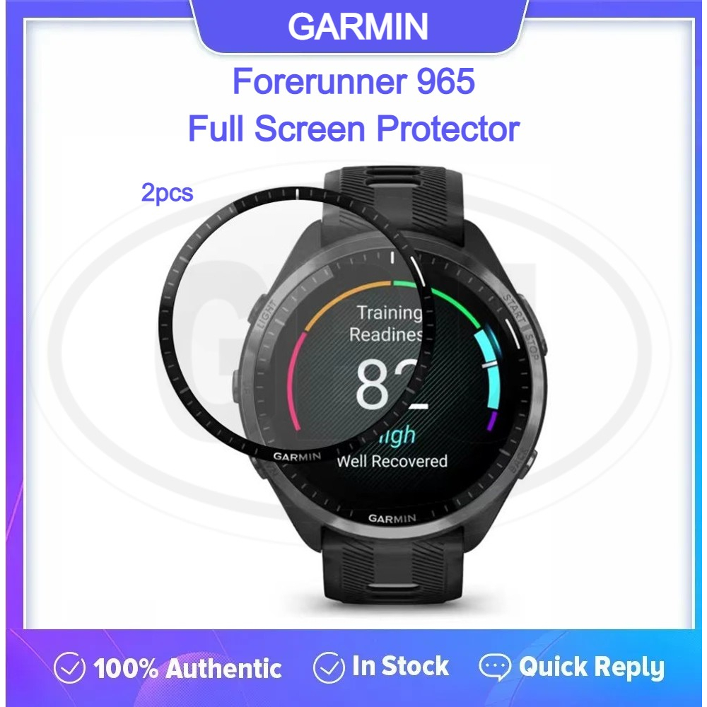 Garmin Forerunner 965 / FR965 3D Full Cover Screen Protector - Full ...