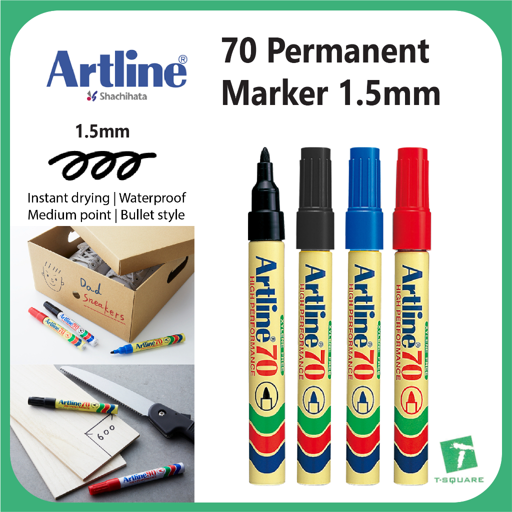 ARTLINE 70 Permanent Marker 1.5mm | Shopee Malaysia