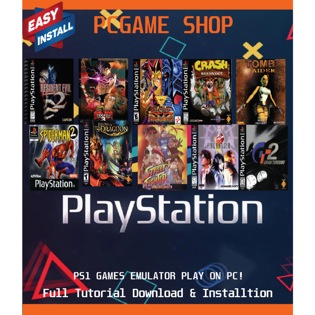 PS1 Game Play on PC Full Tutorial Download & Installtion [PS1模拟器Full教程 ...