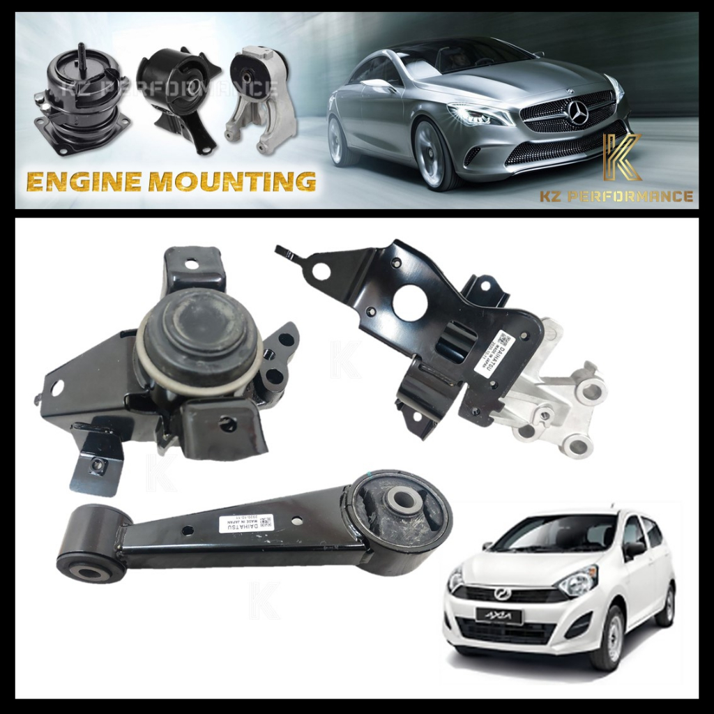 PERODUA AXIA 1.0 AUTO MANUAL NON VVTI 2014 -2016/ ENGINE MOUNTING SET ...