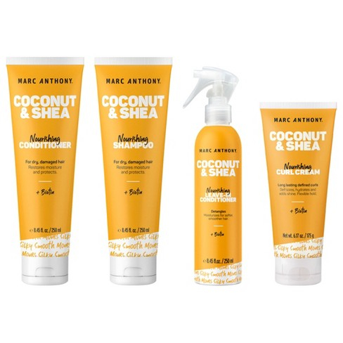 Marc Anthony Coconut Oil & Shea Butter Leave-In Conditioner/ Curl Cream ...