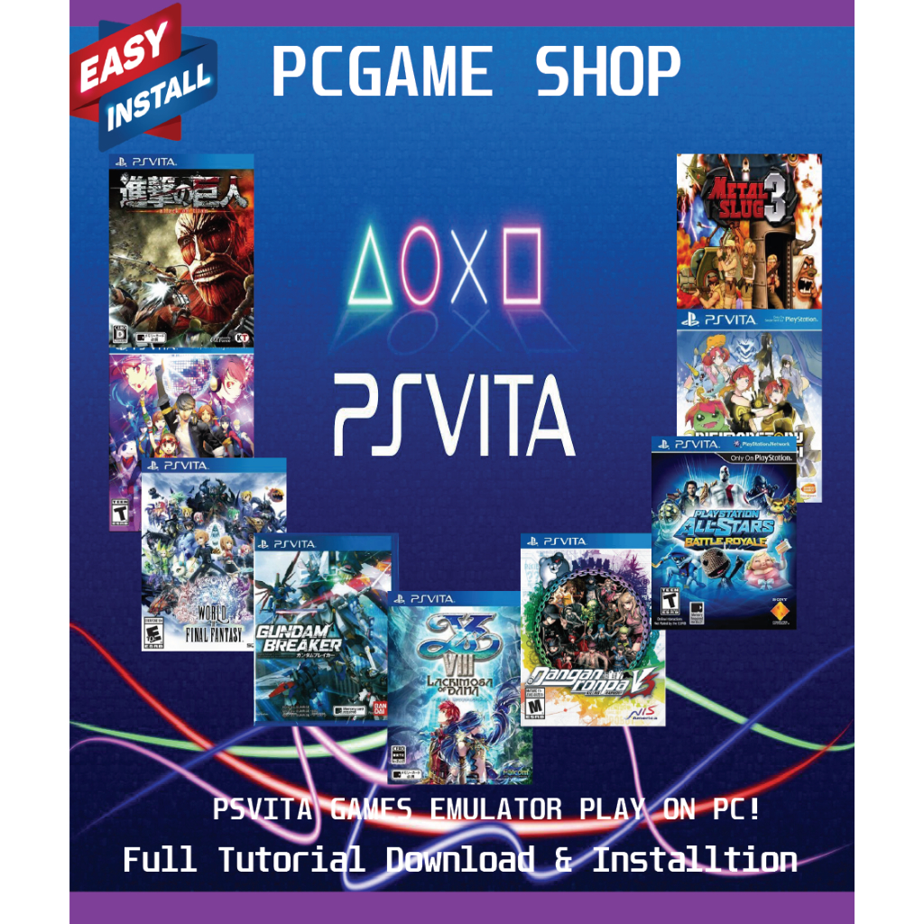 PSVita Game Play on PC Full Tutorial Download & Installtion [PSVita模拟器 ...