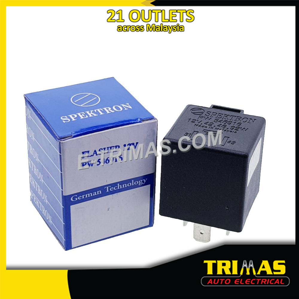 ORIGINAL Proton Saga Wira Waja Spektron Flasher Unit Turn Signal Relay ...
