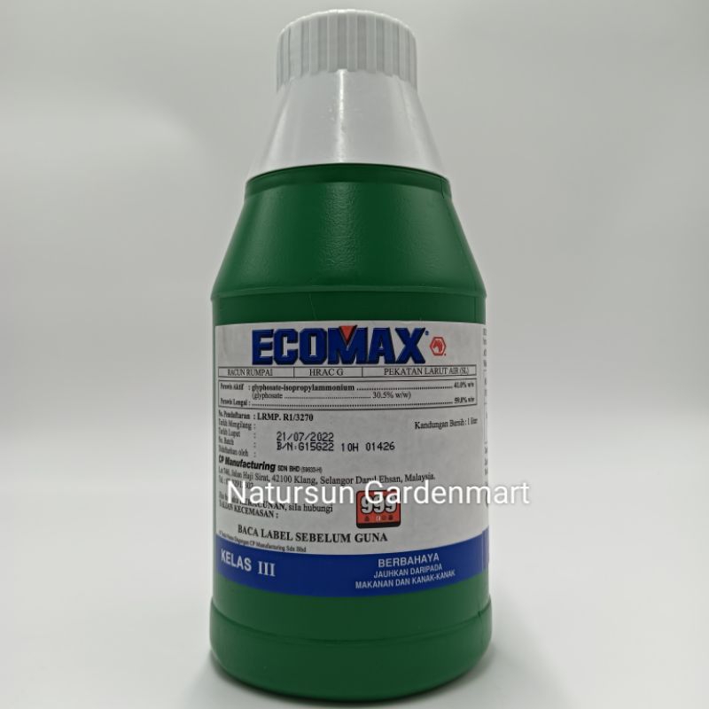 (Rumput) 1L Ecomax/Cp/Ken-up/Hi Phosate/Glitz/Challenge/Typhoon/Racun ...