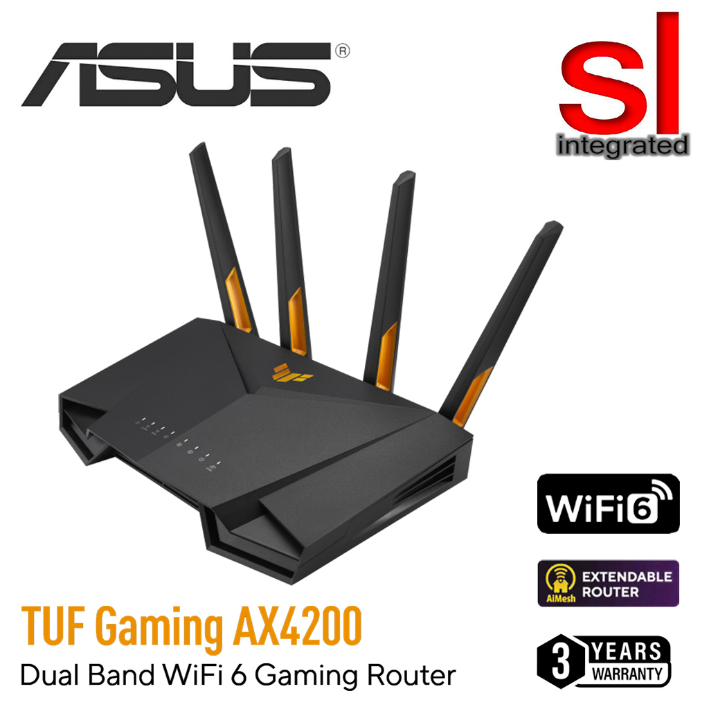 Asus TUF Gaming AX4200 Dual Band WiFi 6 Gaming Router | Shopee Malaysia