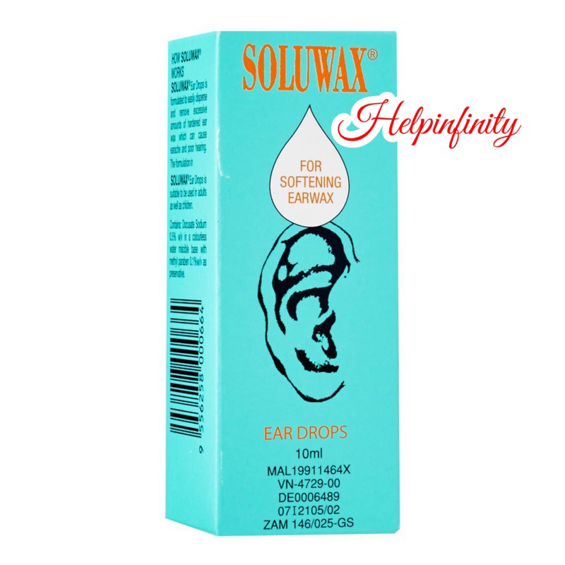 Soluwax Ear Drops 10ml | Shopee Malaysia