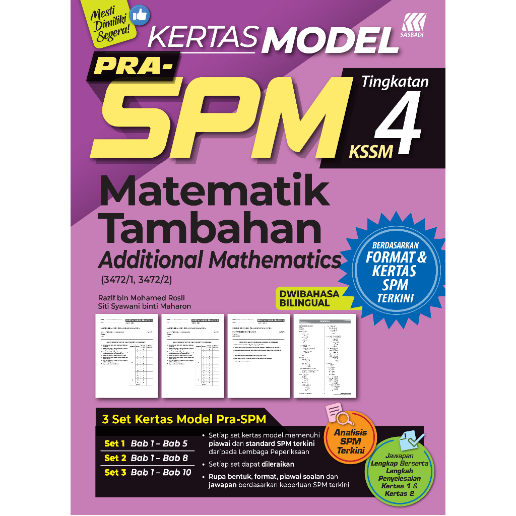 Buku Latihan: KERTAS MODEL PRA-SPM Tingkatan 4 (2023) | Shopee Malaysia