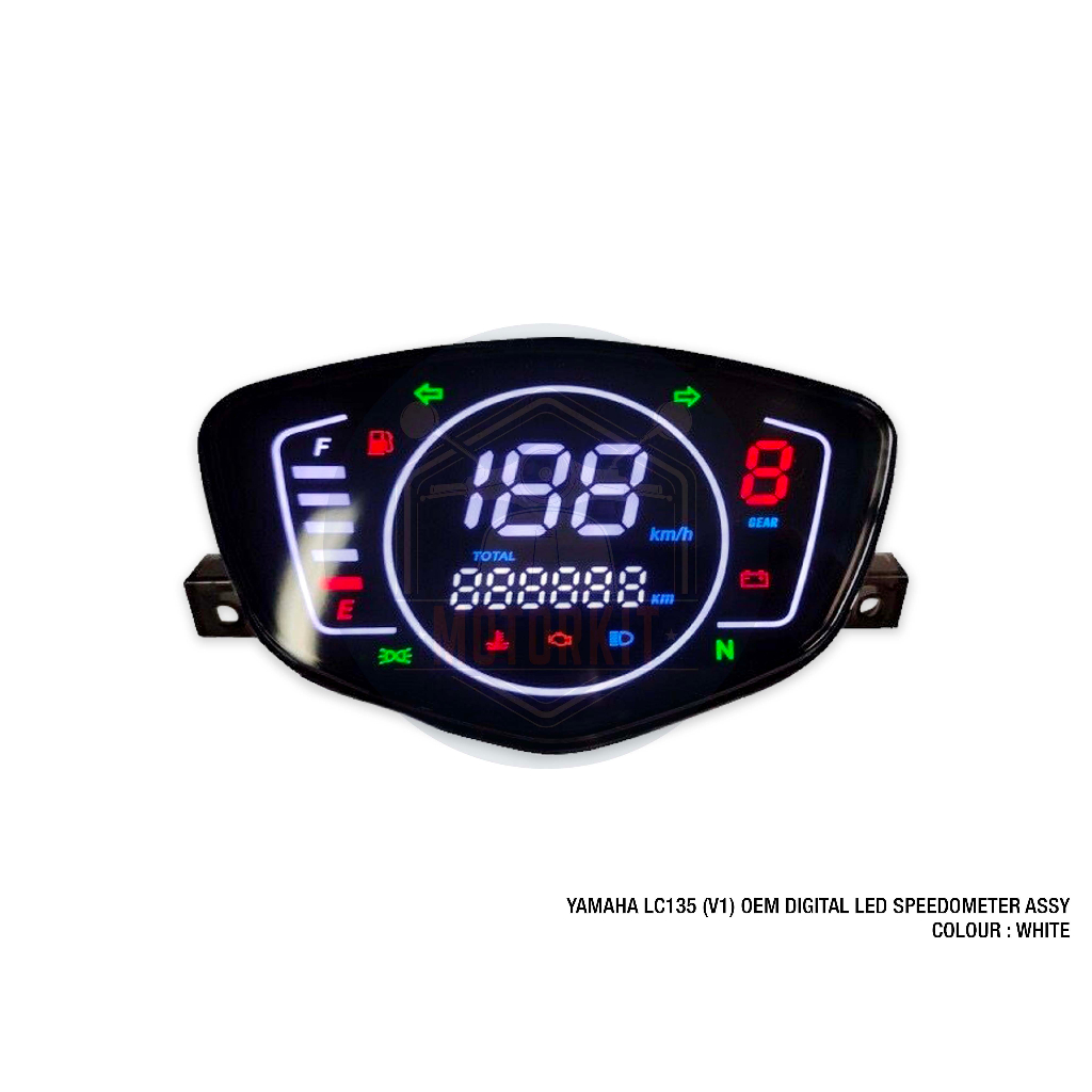 YAMAHA LC135 V1 LC 135 135LC 135 LC V1 OEM DIGITAL LED METER ...