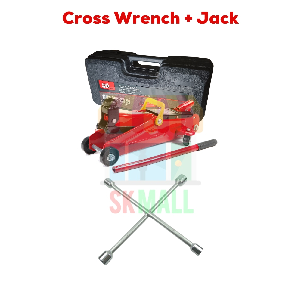 2 Ton Hydraulic Floor Jack Auto Repair Tools Car Tyre Change Tool Jack ...