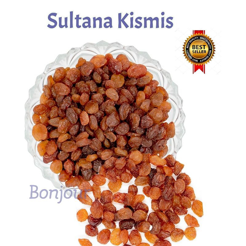 Sultana Kismis fresh Raisin Kismis (250gm / 1kg) | Shopee Malaysia