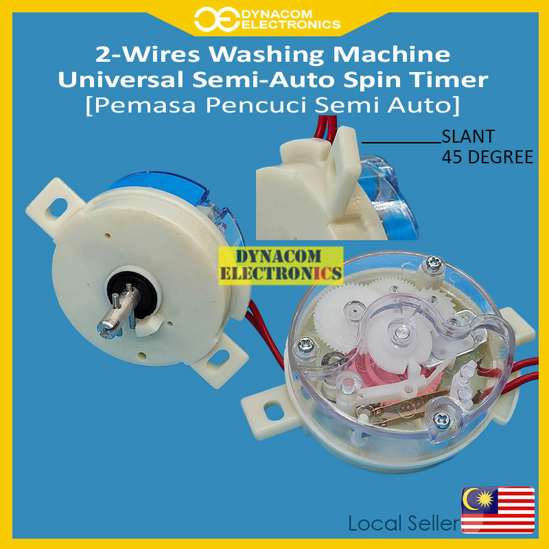 2-Wires Washing Machine Universal Semi-Auto Spin Timer [Pemasa Pencuci ...