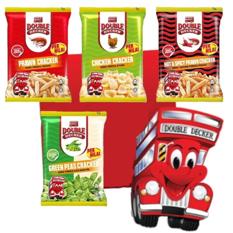 [TKM] Mamee Double Decker Crackers 65g-80g | Shopee Malaysia