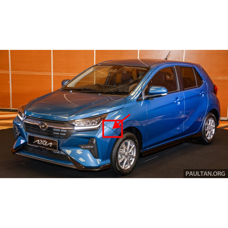 ORIGINAL PERODUA AXIA 2023 D74A FRONT SIDE BUMPER BRACKET DEPAN BUMPER ...