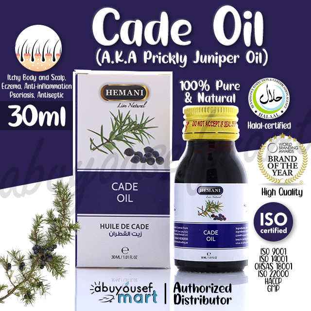 Hemani Cade Oil 30ml (Prickly Juniper Oil) - Minyak Cade Hemani ...