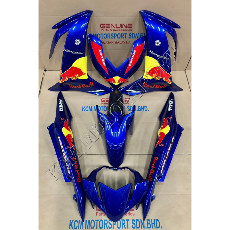COVERSET YAMAHA 135 LC RED BULL V2 V3 V4 V5 V6 V7 V8 | Shopee Malaysia
