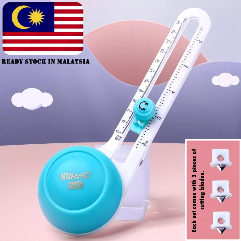 KWT Circle Trimmer Multifunctional Circular Round Shape Paper Cutter ...