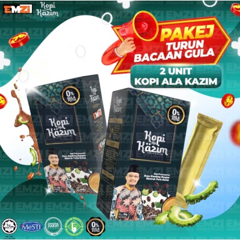 [FREE GIFT] + KOPI ALA KAZIM ORIGINAL | Shopee Malaysia