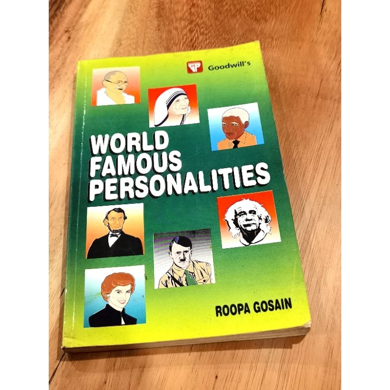 World Famous Personalities Book By Roopa Gosain | Shopee Malaysia