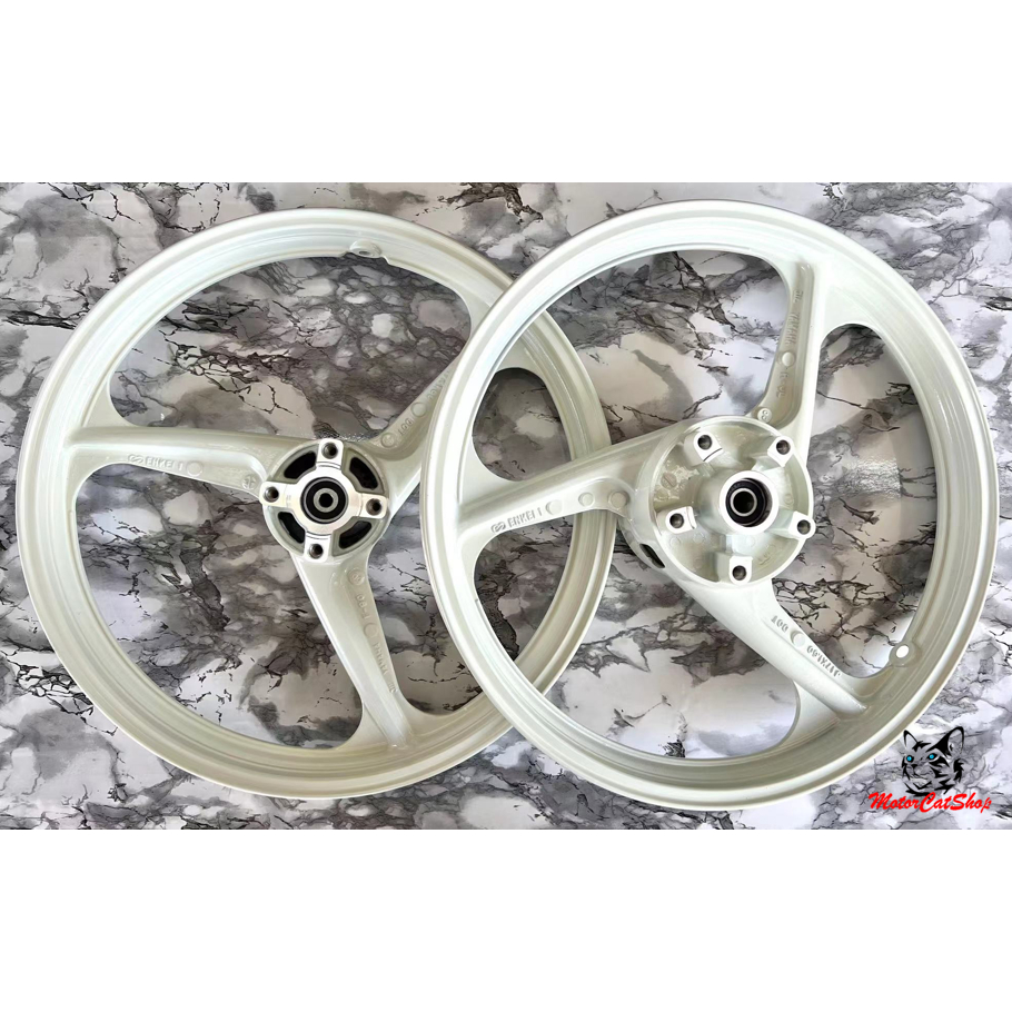 🔥Enkei Sport Rim 3 Batang Putih 🔥 Y15ZR , 3 Batang Putih , Size (Front ...