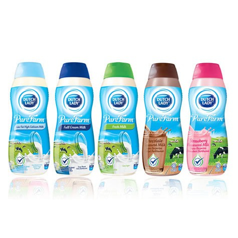 DUTCH LADY Full Cream Milk / Susu DUTCH LADY Full Cream 450ml/900ml/1L ...