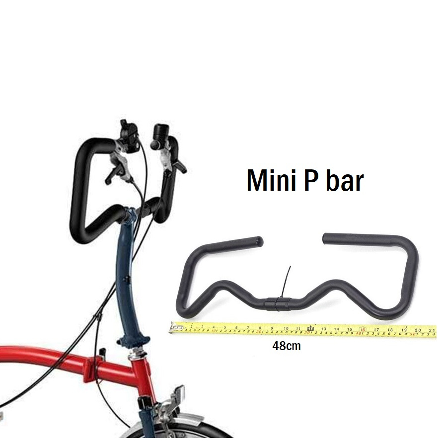 Aceoffix Mini Type P Handlebar for Brompton Pikes 3sixty aceoffix ...