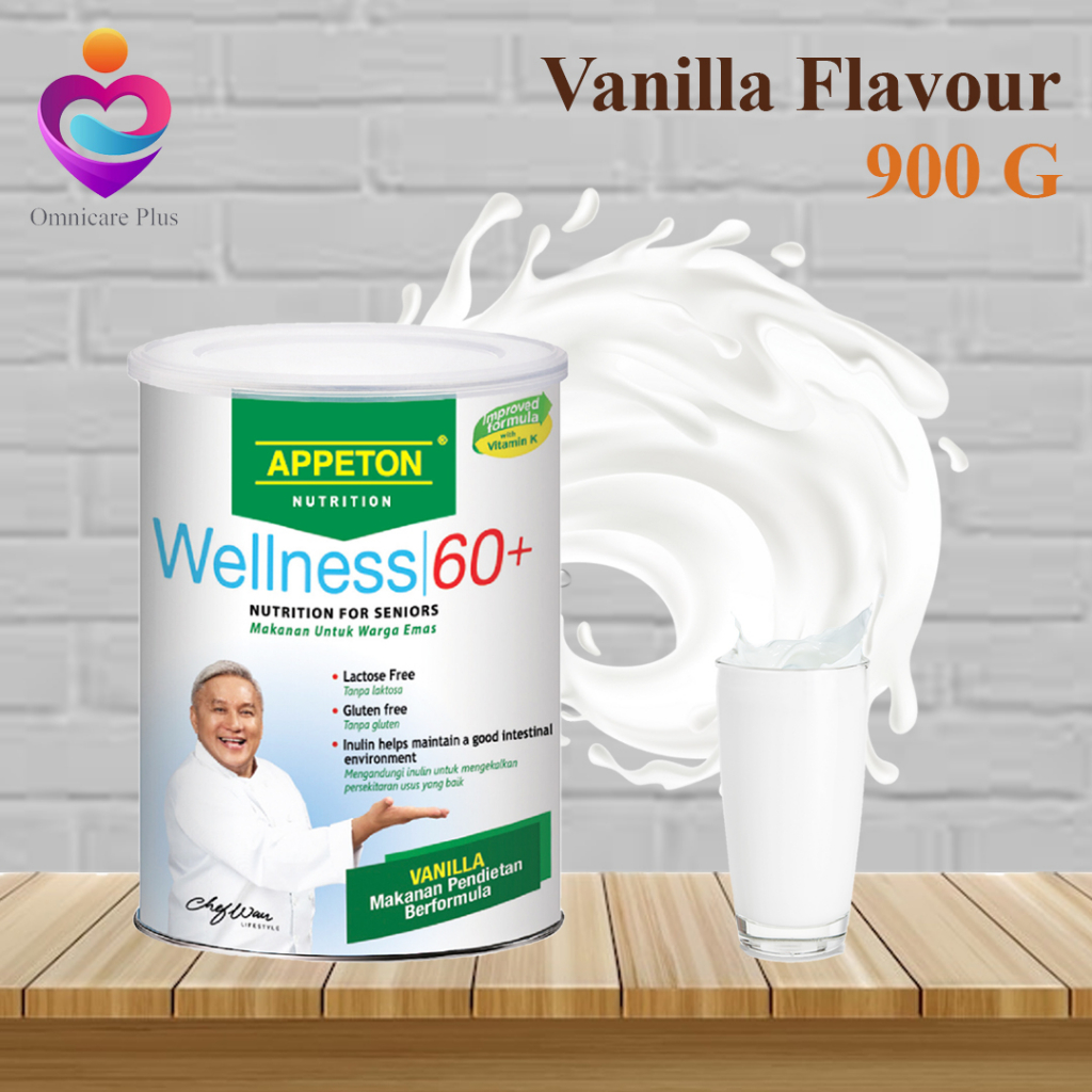 Appeton Wellness 60+ Nutrition Milk for Senior Geriatric Nutrition ...