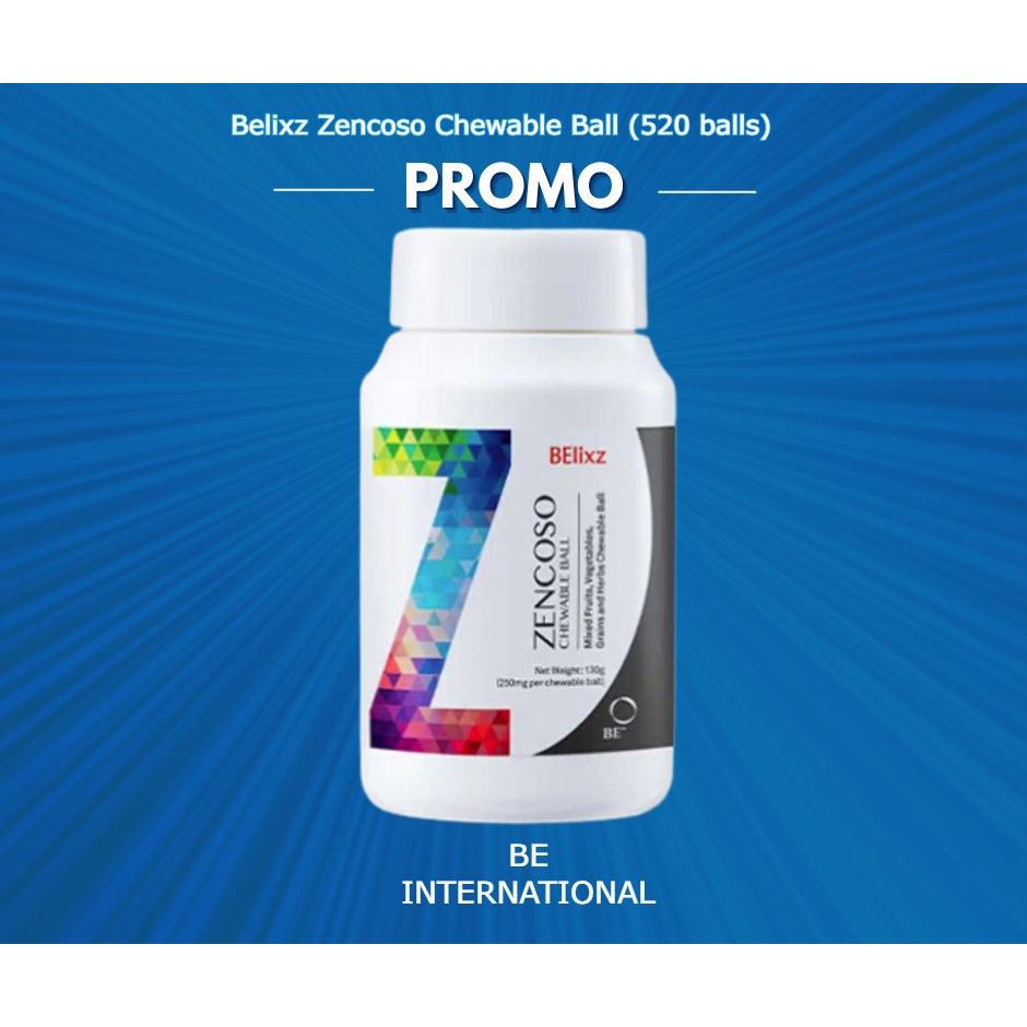 Belixz Zencoso Chewable Ball (520 balls) | Shopee Malaysia