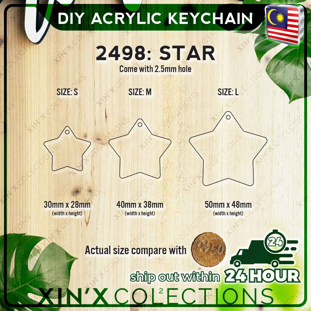 DIY BLANK ACRYLIC perspex Transparent ROUND SQUARE HEART HEXAGON ...