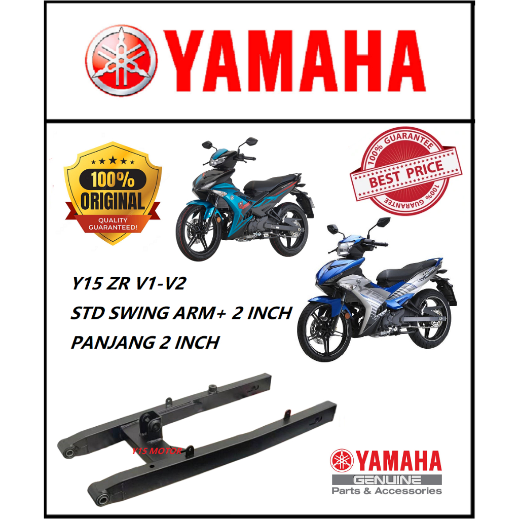 Y15 V1-V2 Y15ZR YSHUKU / Y16 Y16ZR SWING ARM + 2 INCH | Shopee Malaysia
