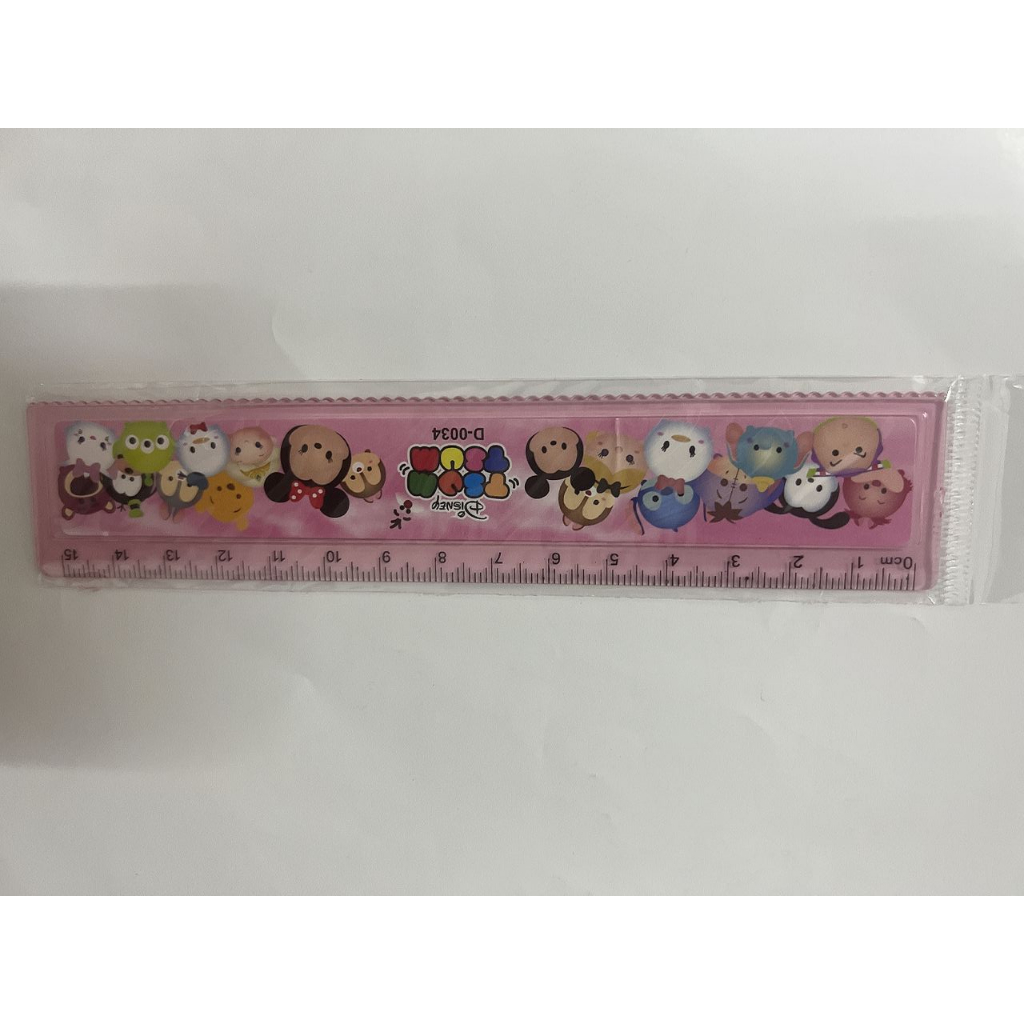 15cm Cartoon Ruler 2 in 1 Straight and Wave Ruler Pembaris Comel Lurus ...