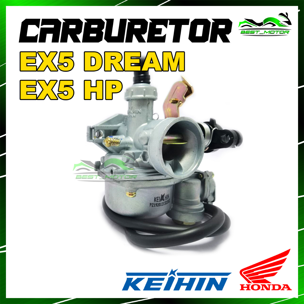 CARBURETOR HONDA EX5 DREAM / EX5 OLD EX5 HI POWER EX5 HP HONDA THAILAND ...