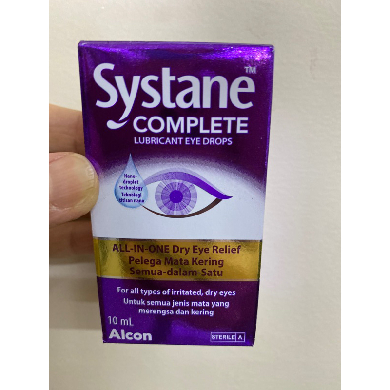 Systane Complete 10 ml Alcon exp 18 Aug 2026 | Shopee Malaysia