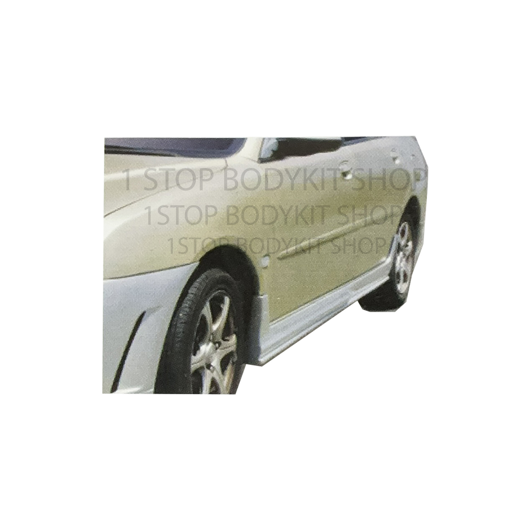 PROTON WAJA R3 SIDE SKIRT (PU GETAH ) SKIRT LIP BODYKIT | Shopee Malaysia