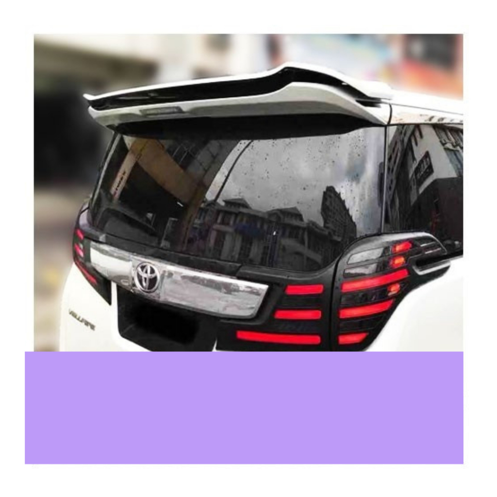 Toyota Vellfire ANH30 SILK BLAZE Design Spoiler | Shopee Malaysia