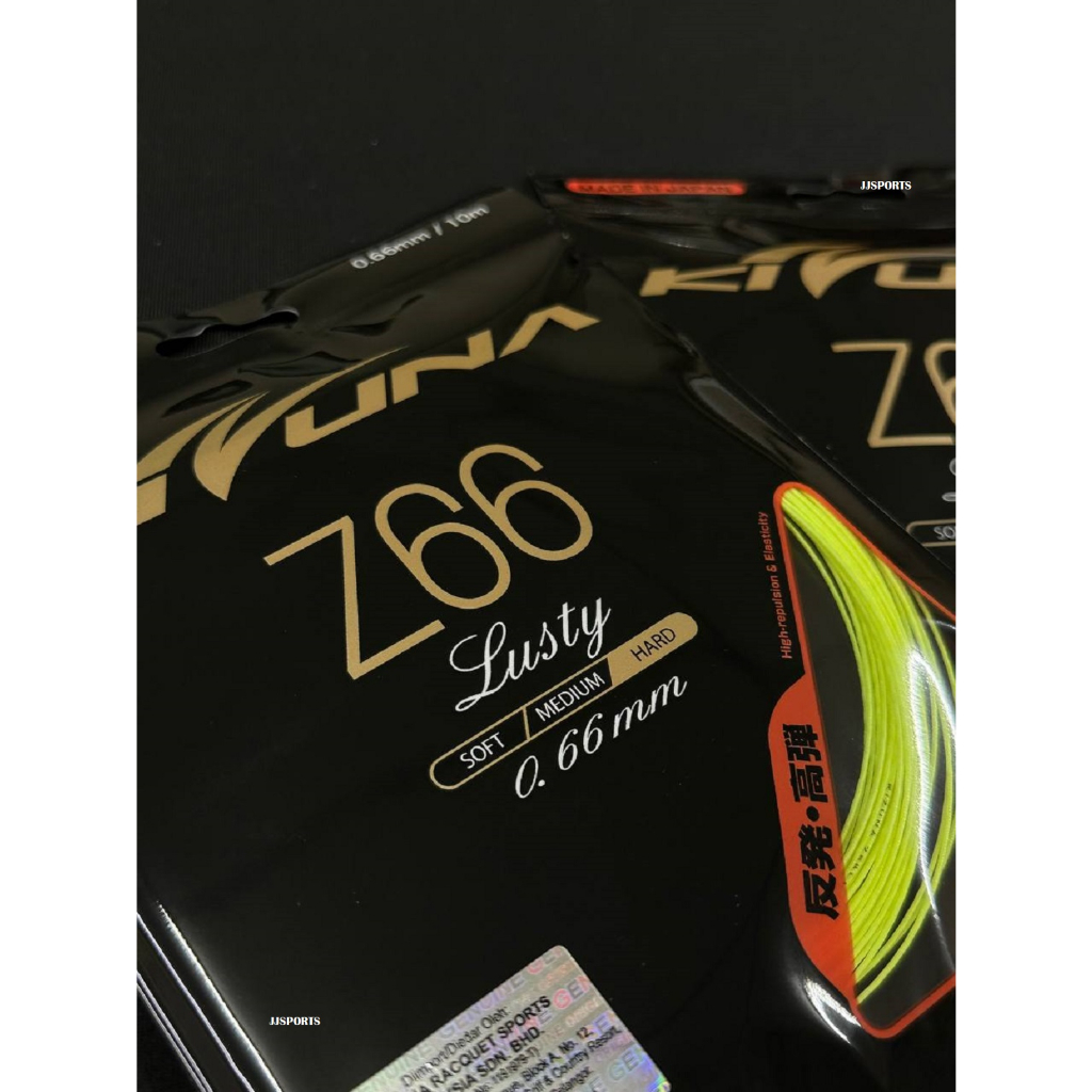 KIZUNA Z66 Lusty Badminton String [ORIGINAL] | Shopee Malaysia
