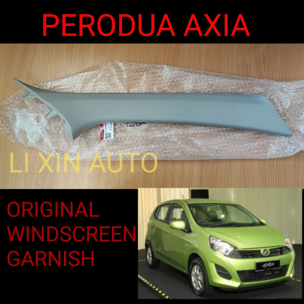 PERODUA AXIA 2014-2020 ORIGINAL WINDSCREEN GARNISH PILLAR TRIM COVER ...