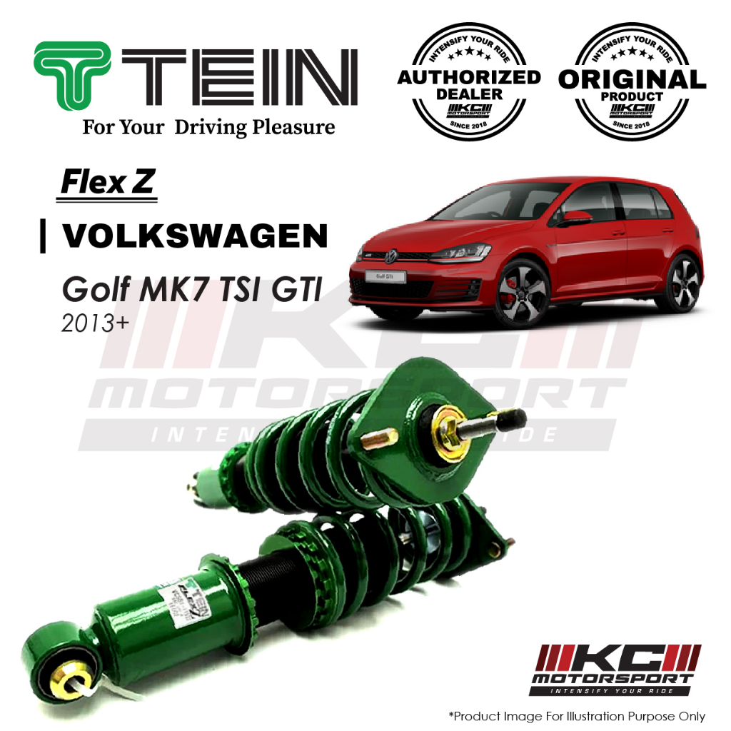 Volkswagen Golf MK7 TSI GTI 2013+ - TEIN Flex Z Adjustable Suspension ...