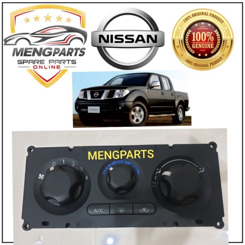 ORIGINAL NISSAN NAVARA D40T AIR COND CONTROL PANEL ,AIR COND SWITCH ...