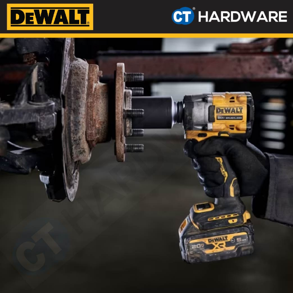 DEWALT DCF922D2 CORDLESS BRUSHLESS ATOMIC IMPACT WRENCH 1/2" 20V 2.0AH ...