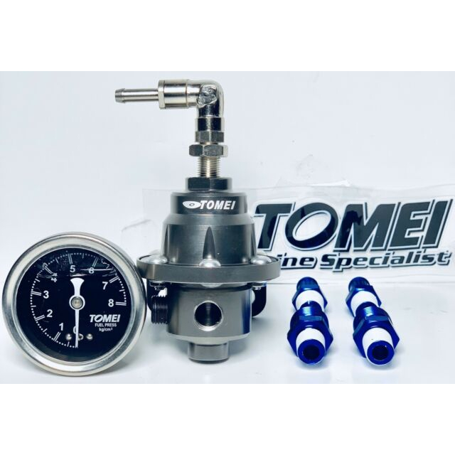 Tomei Fuel Pressure Regulators Sard Fuel Regulator Meter Black Gold ...