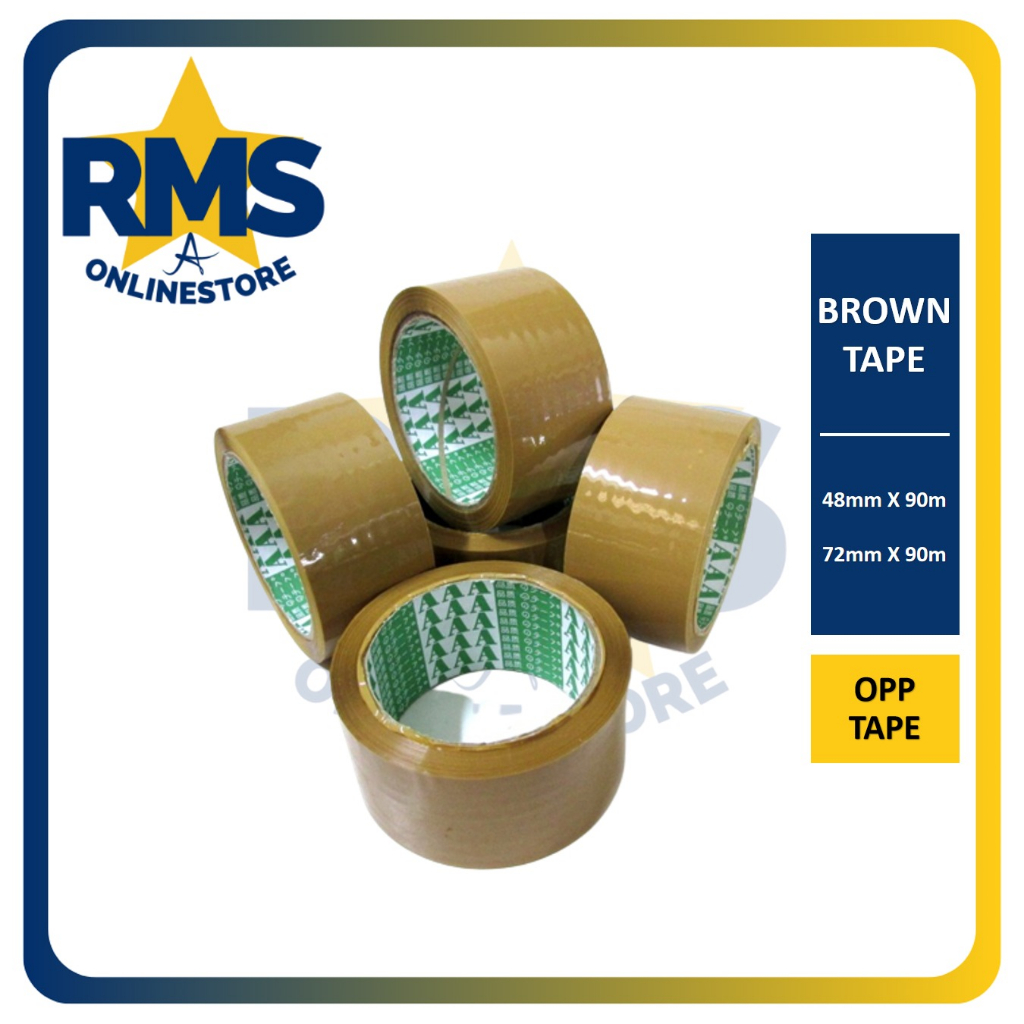 Packing Tape AAA OPP Tape Brown / Transparent Packing Tape 24mm / 48mm ...