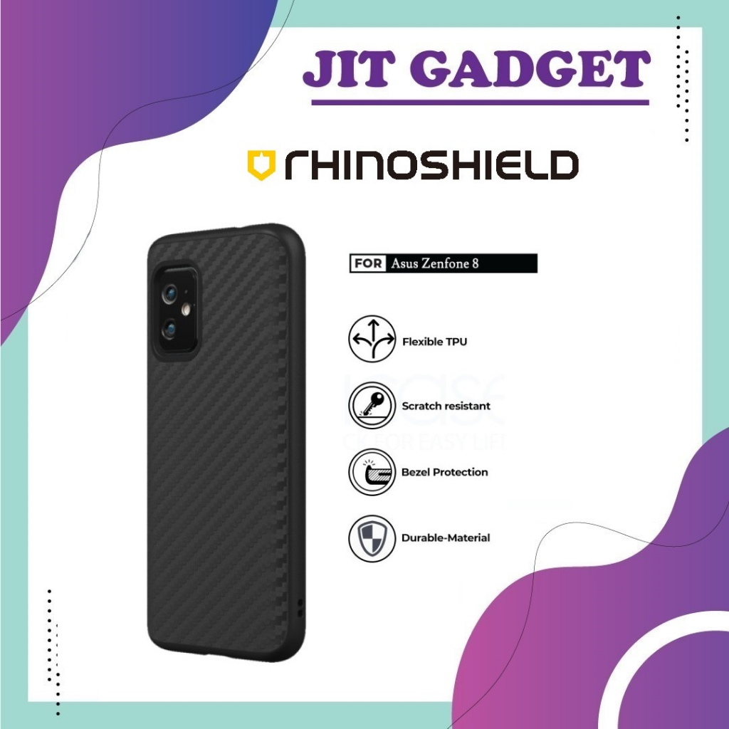 Asus Zenfone 8 RhinoShield SolidSuit Case (Carbon) - Original - Clearance | Shopee Malaysia