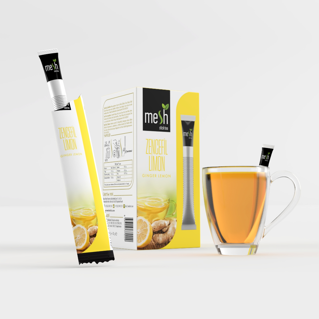 Mesh Stick Lemon Ginger Tea - Helal | Shopee Malaysia
