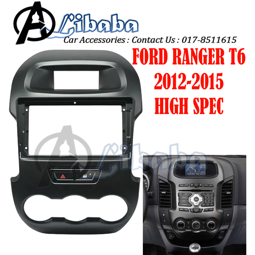 9" FORD RANGER T6 2012-2015 High Spec with Canbus Socket Android ...