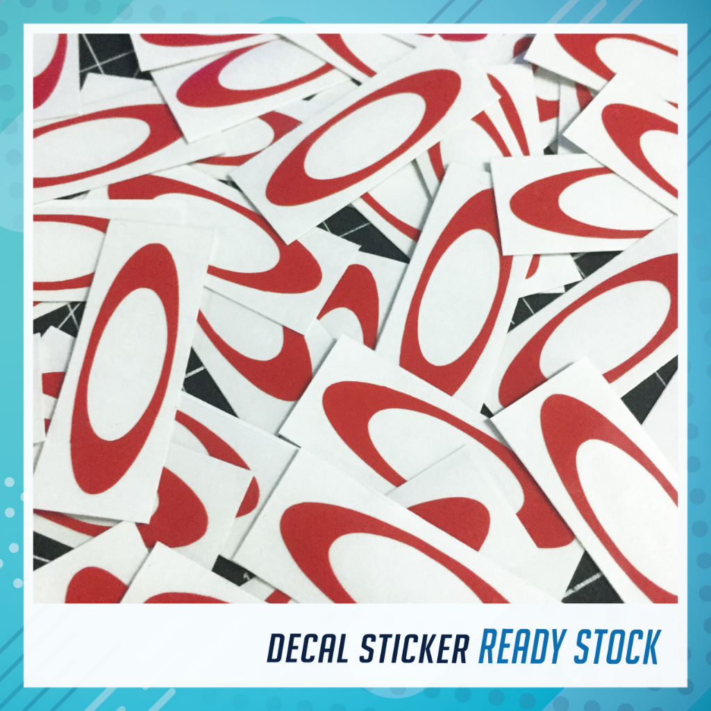 Sticker OAKLEY Fluorescent | Sticker Motor, Kereta | Shopee Malaysia