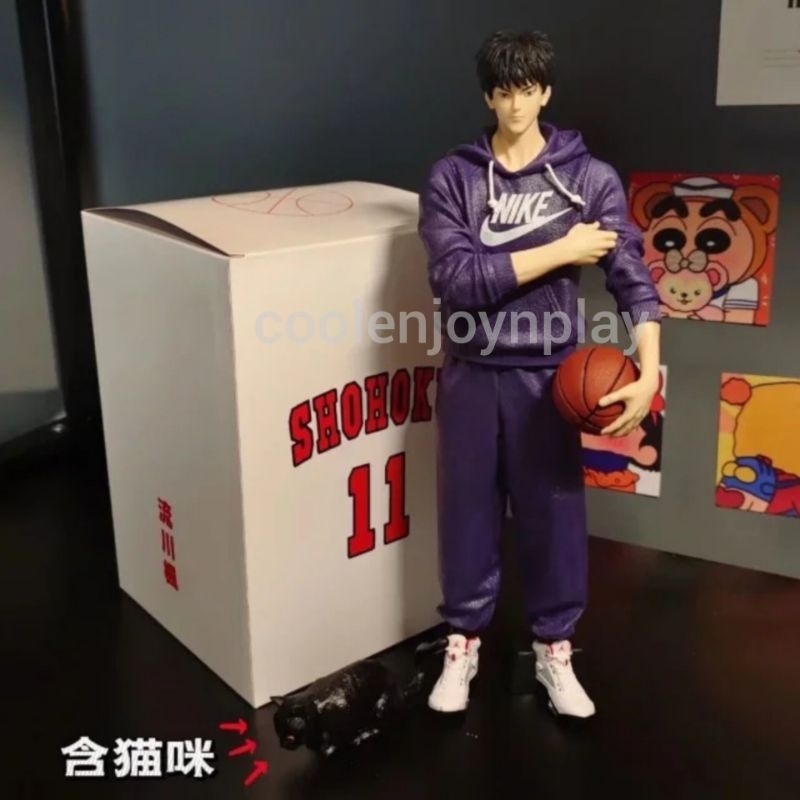**Ready Stock in Malaysia** Anime SLAM DUNK Kaede Rukawa Action Figure ...